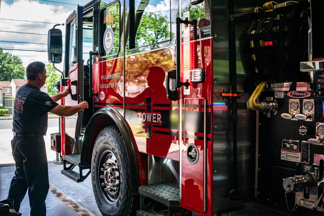 Williamsport Bureau of Fire unveils new aerial truck | News, Sports ...